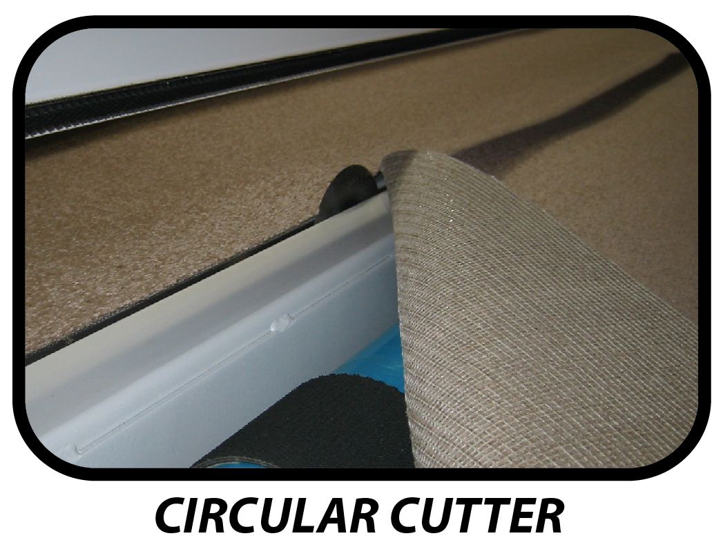 Q-7 Refurbished - Accu-Cut Carpet / Turf Cutting Machines